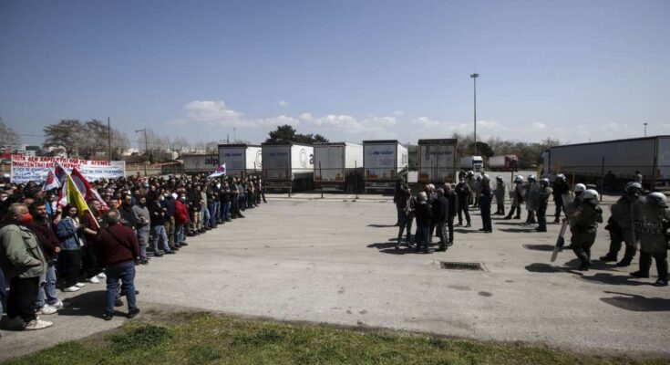ΚΑΤΑΓΓΕΛΛΟΥΜΕ ΤΗΝ ΑΠΡΟΚΛΗΤΗ ΕΠΙΘΕΣΗ ΤΩΝ ΜΑΤ ΣΤΟΥΣ ΑΠΕΡΓΟΥΣ ΤΗΣ ΘΕΣ ...